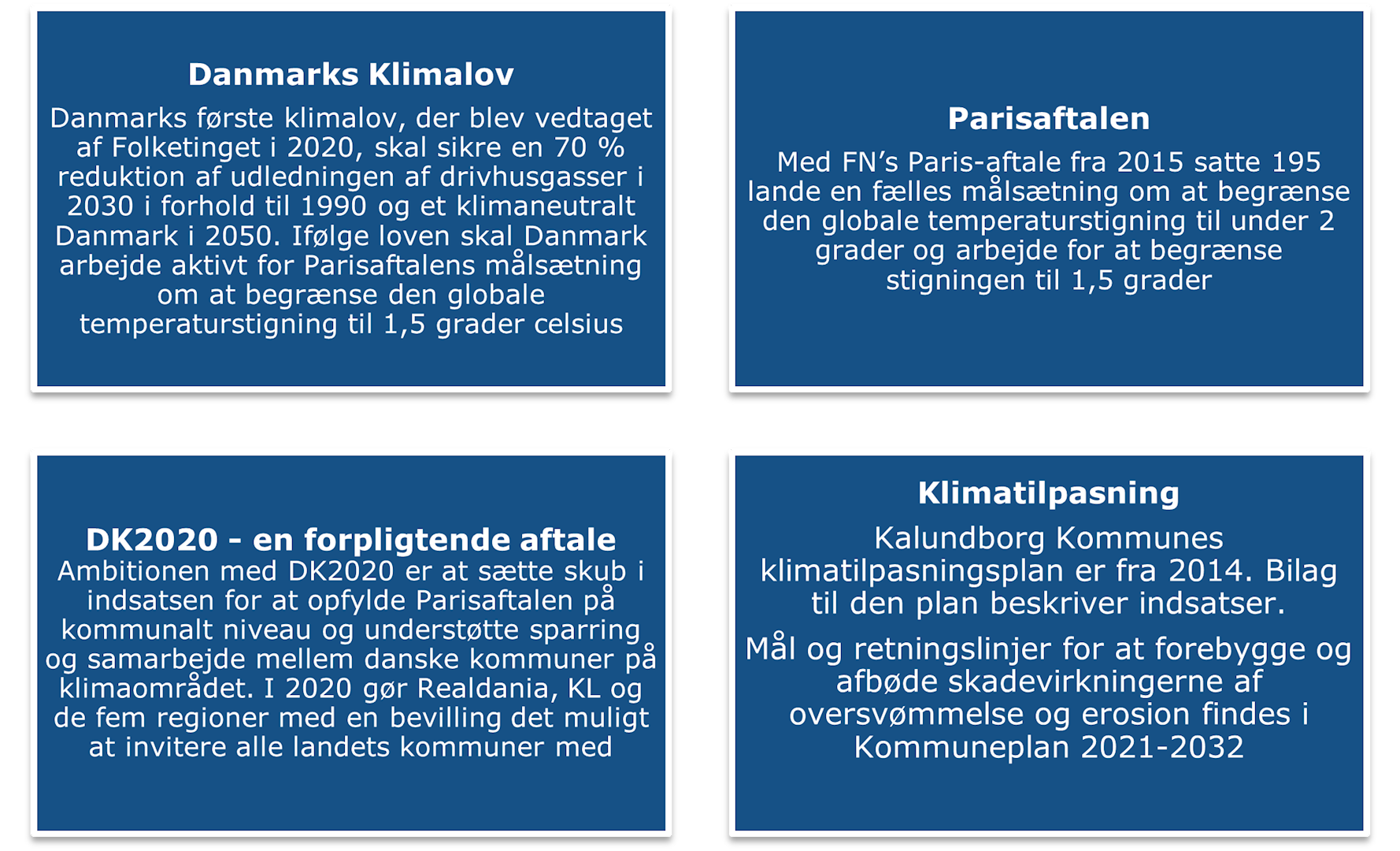 INDLEDNING – KLIMANEUTRAL OG KLIMAROBUST KOMMUNE I 2050